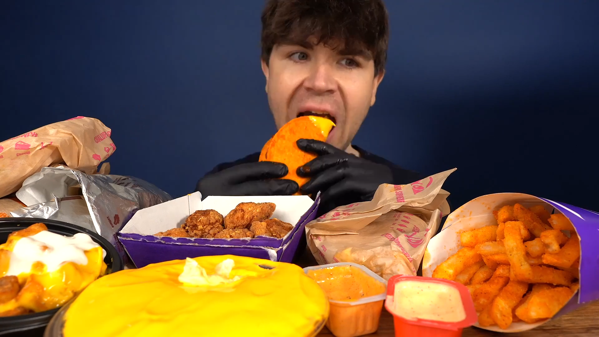 Man attempts Taco Bell burritos feast