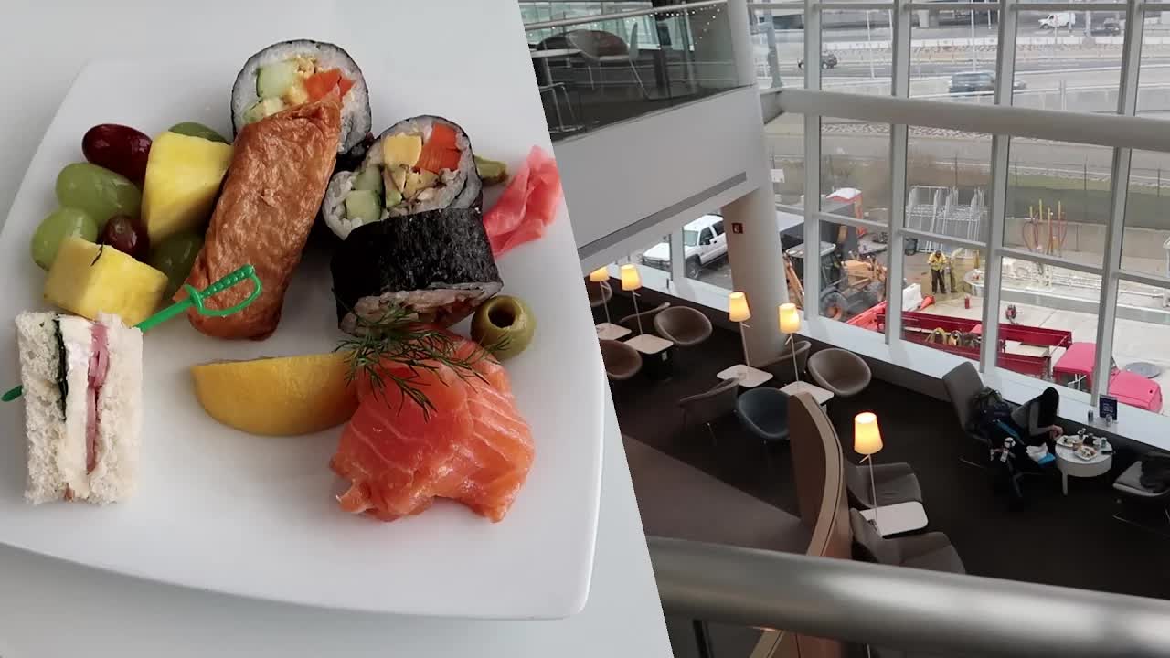 Air France lounge review at JFK Airport - Priority Pass access