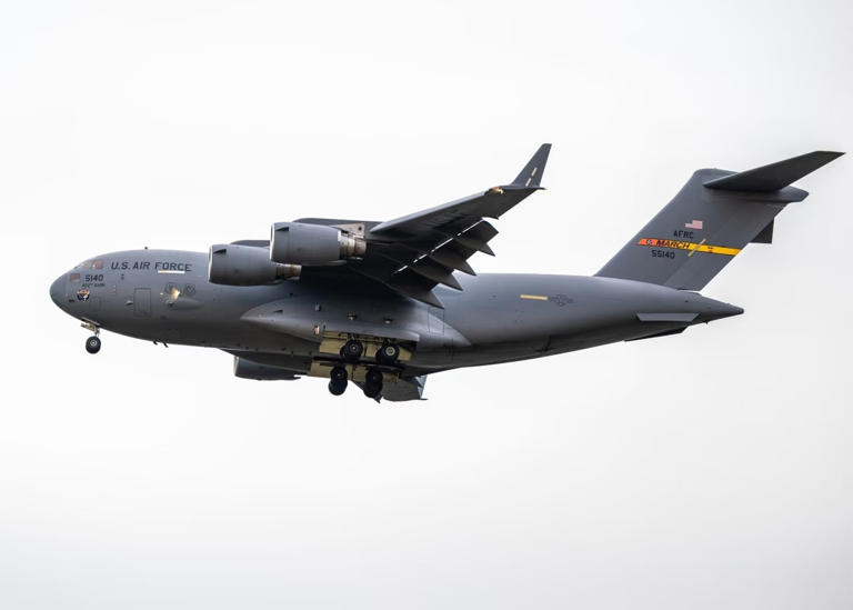 Are US Air Force C-17s flying cars into Beijing for Trump’s China trip?