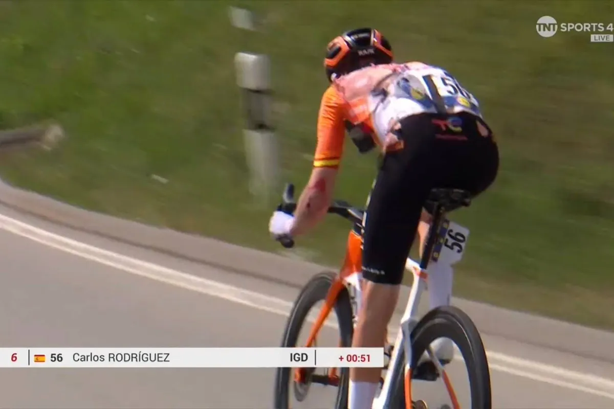 🎥 Carlos Rodríguez also blames motorbike after crashing at 80 km/h