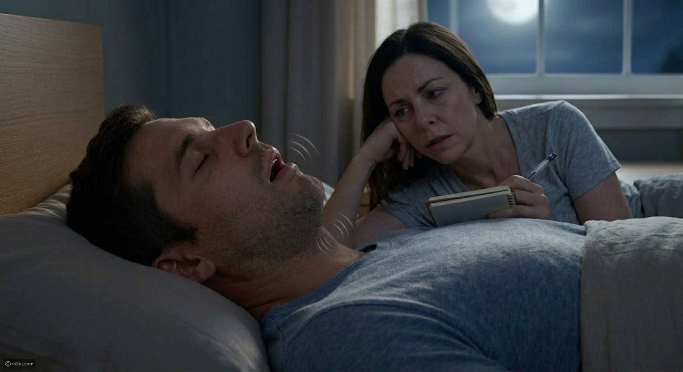 NHS warning: Loud snoring may mean you should see a GP