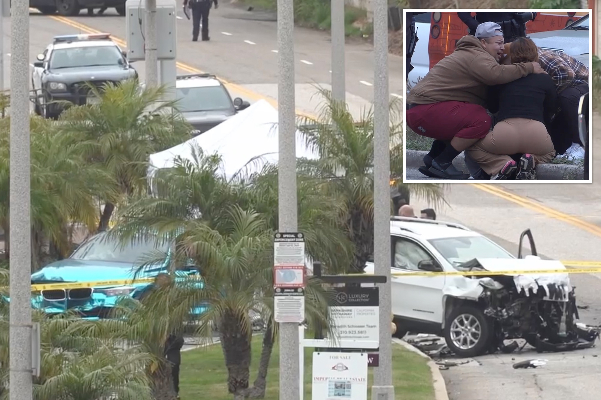 Horror as man and toddler killed in massive hit-and-run crash in Playa ...