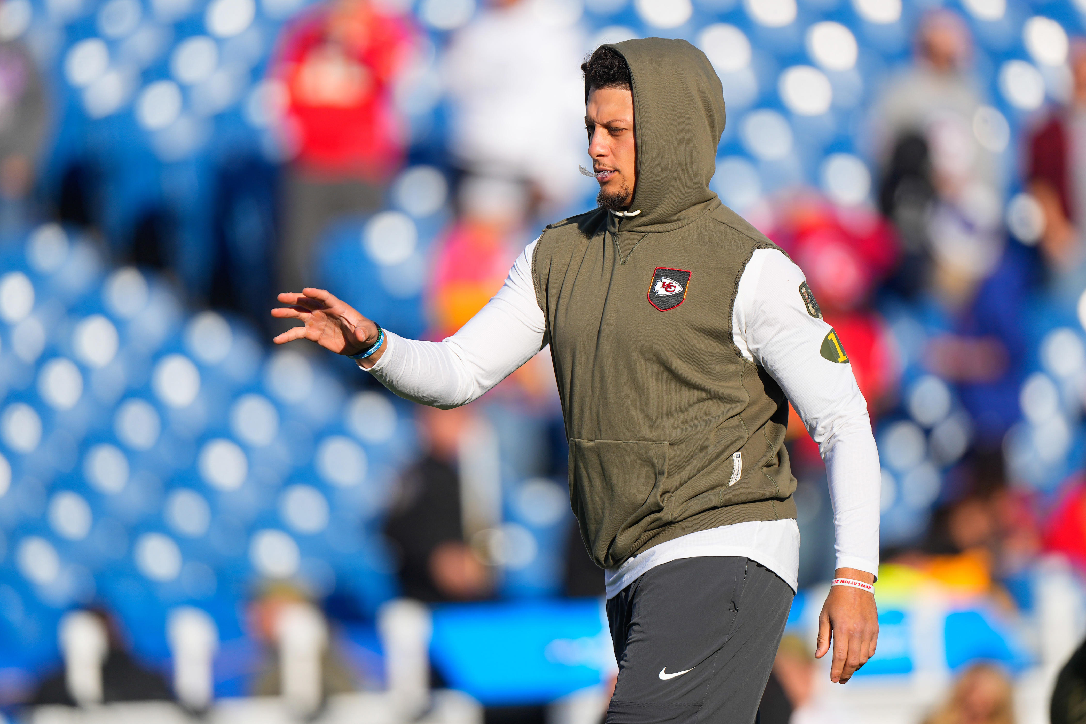 Brett Veach shares the latest update on Patrick Mahomes' recovery