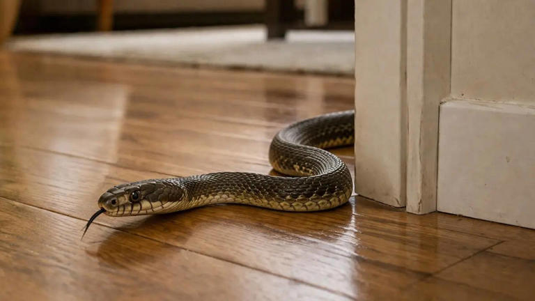 Warning signs that a snake has entered your house