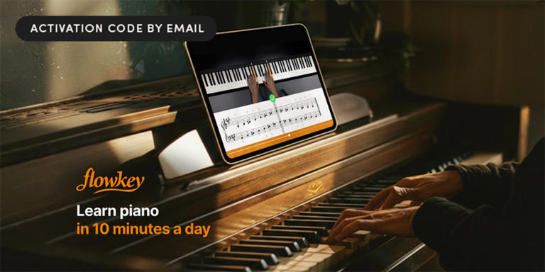 5 years of unlimited piano lessons at your fingertips