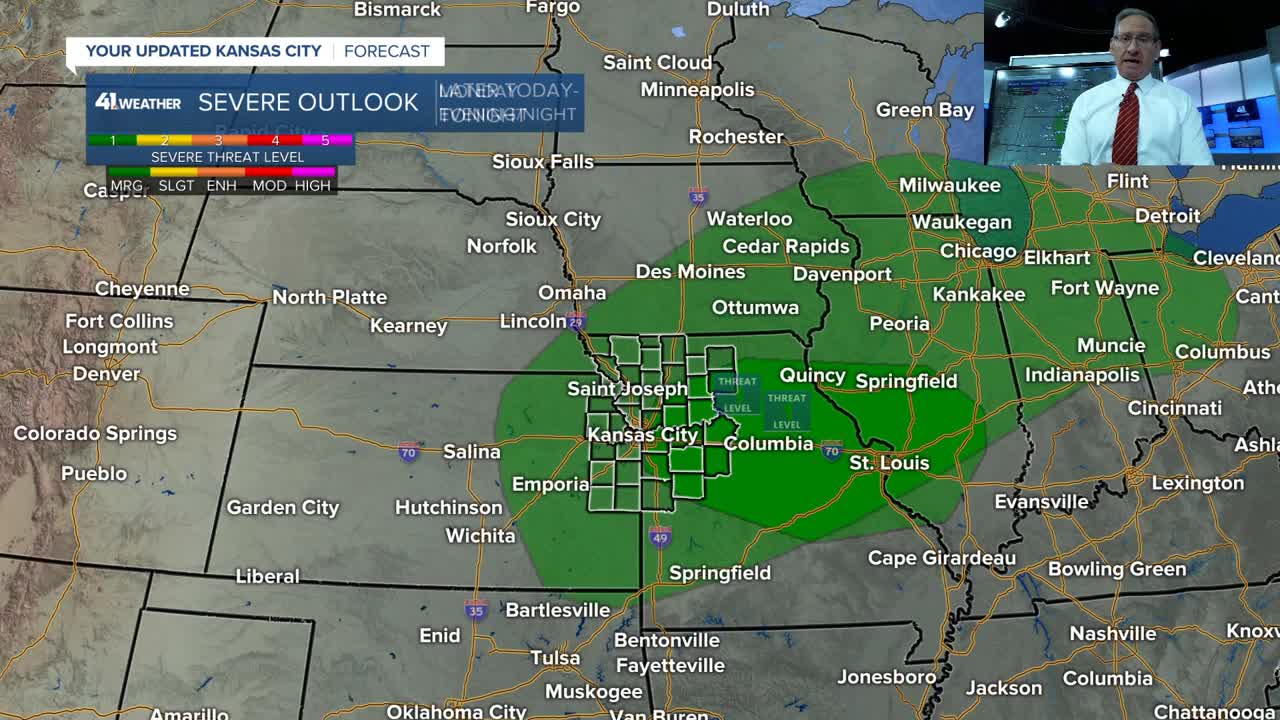 KSHB 41 weather blog | Tracking two thunderstorm chances