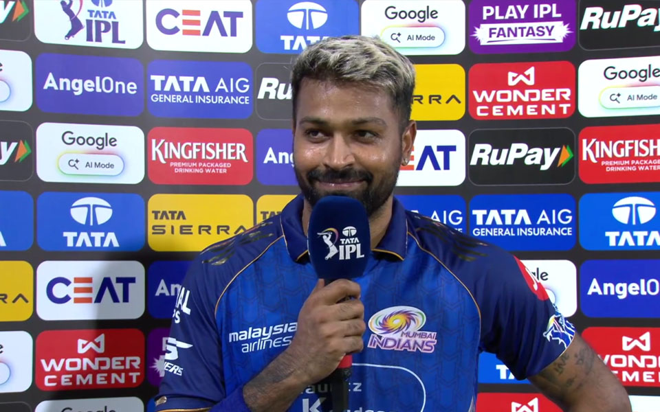 Hardik Pandya fined after breaching IPL code of conduct during defeat ...