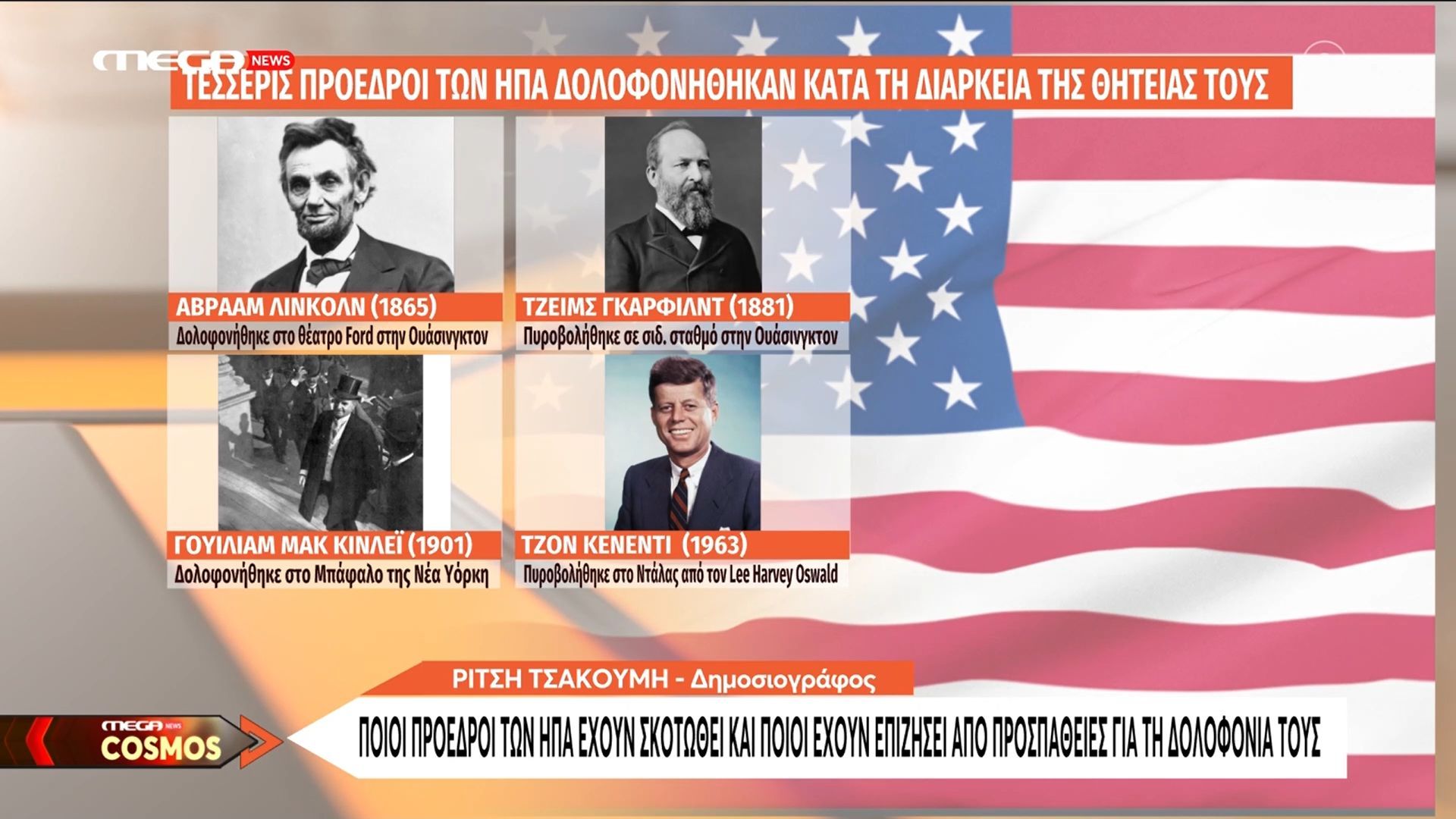 Ποιοι πρόεδροι των ΗΠΑ έχουν σκοτωθεί και ποιοι έχουν επιζήσει από ...