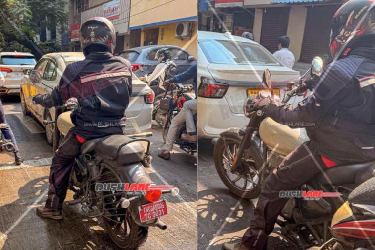 Royal Enfield Classic 350 E85 flex-fuel variant in works, test mule spied