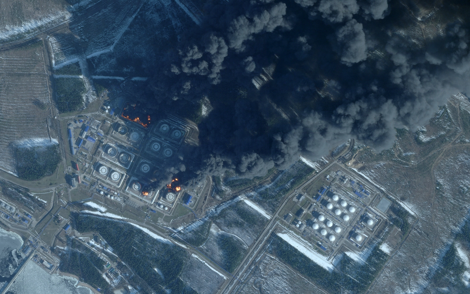 Ukrainian drones hit Russia’s Primorsk port, oil tankers, military ships