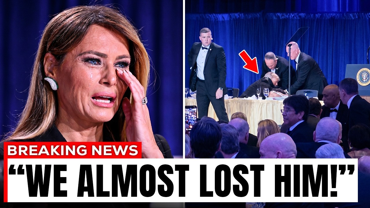 Melania's heartbreaking reaction to Trump WHCD shooting goes viral