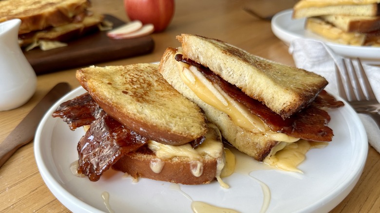 Sweet and Spicy French Toast Breakfast Sandwich Recipe