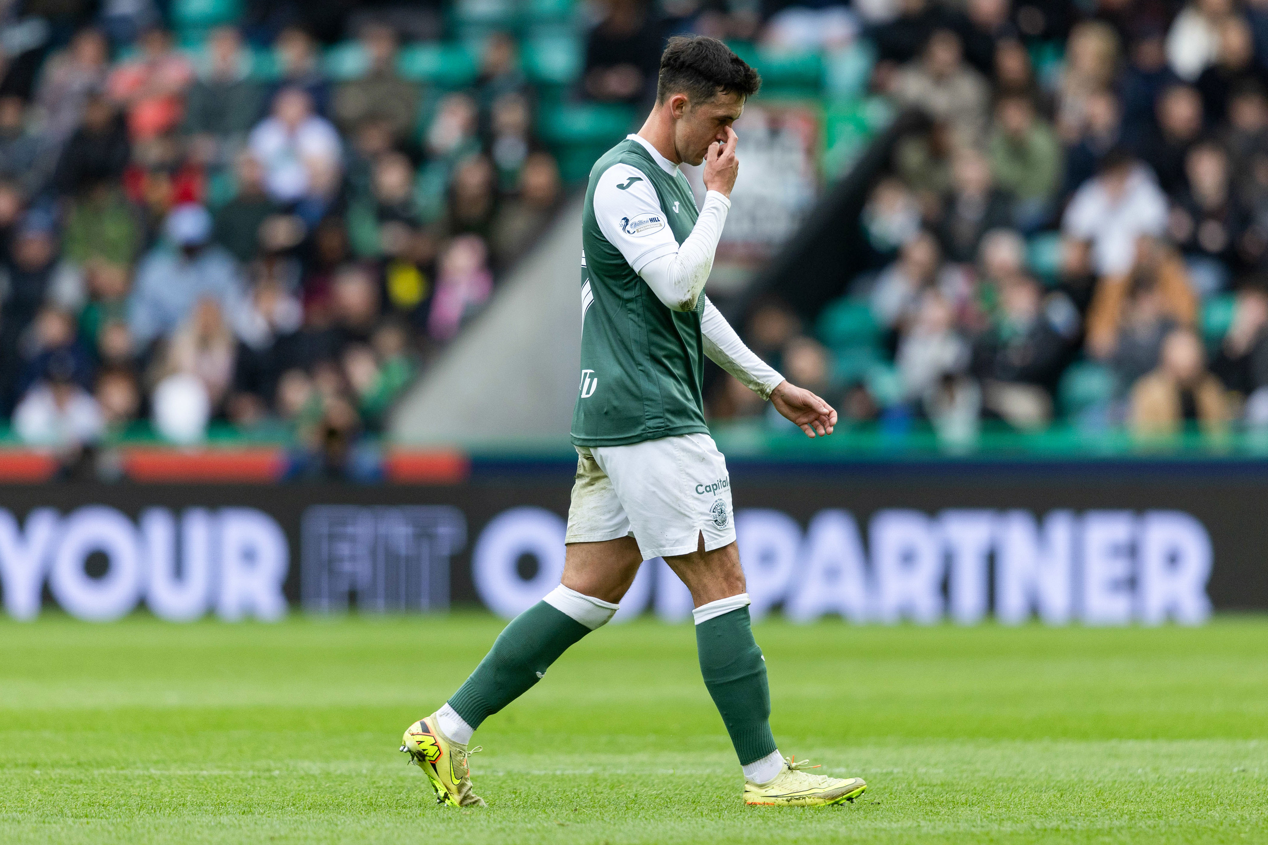 'I can't defend that' - Hibs boss red card reaction as Celtic loss ...