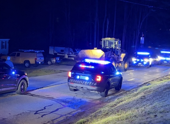 Pursuit in Millbury: Driver of swerving front-end loader faces charges