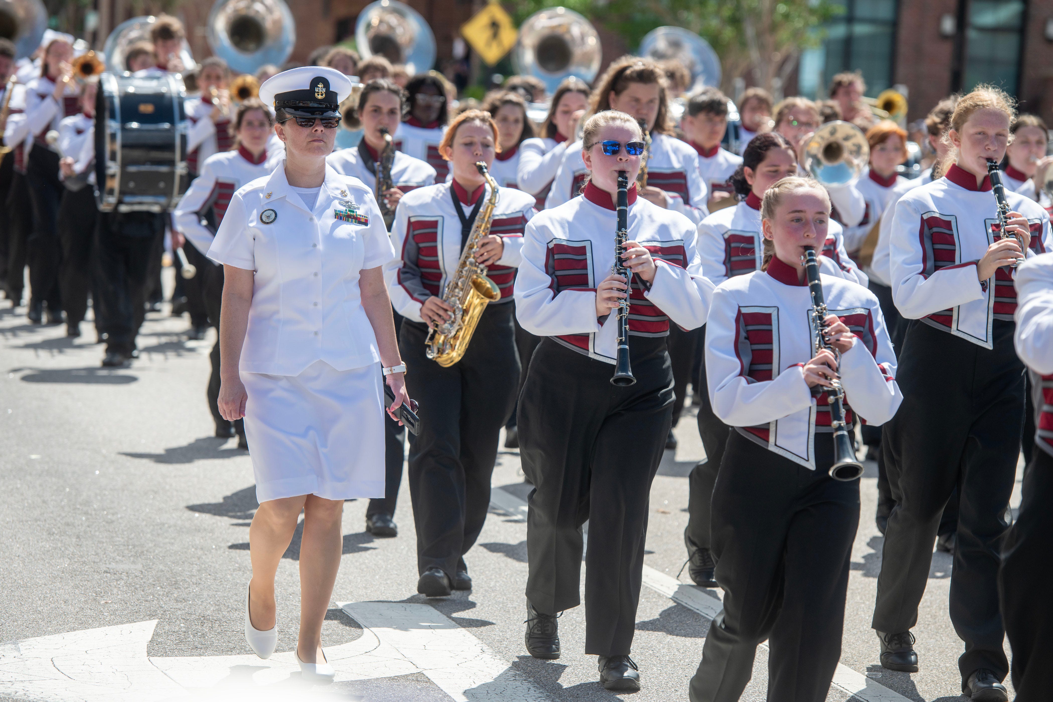 Pensacola Navy Days parade, 4K rescheduled due to inclement weather