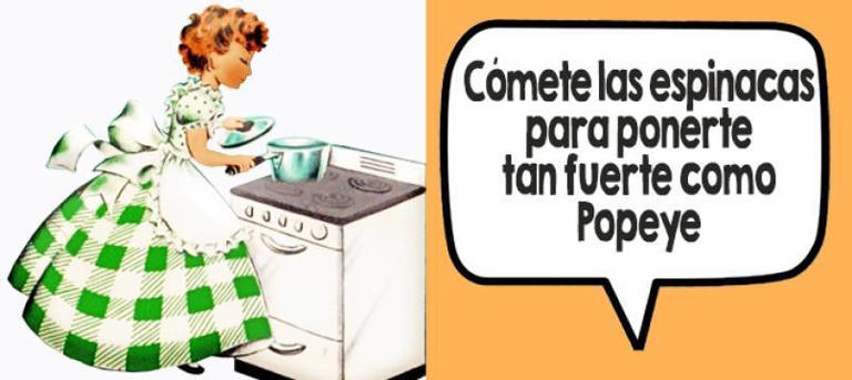 Frases de comida que solía decir mi madre y probablemente también la tuya