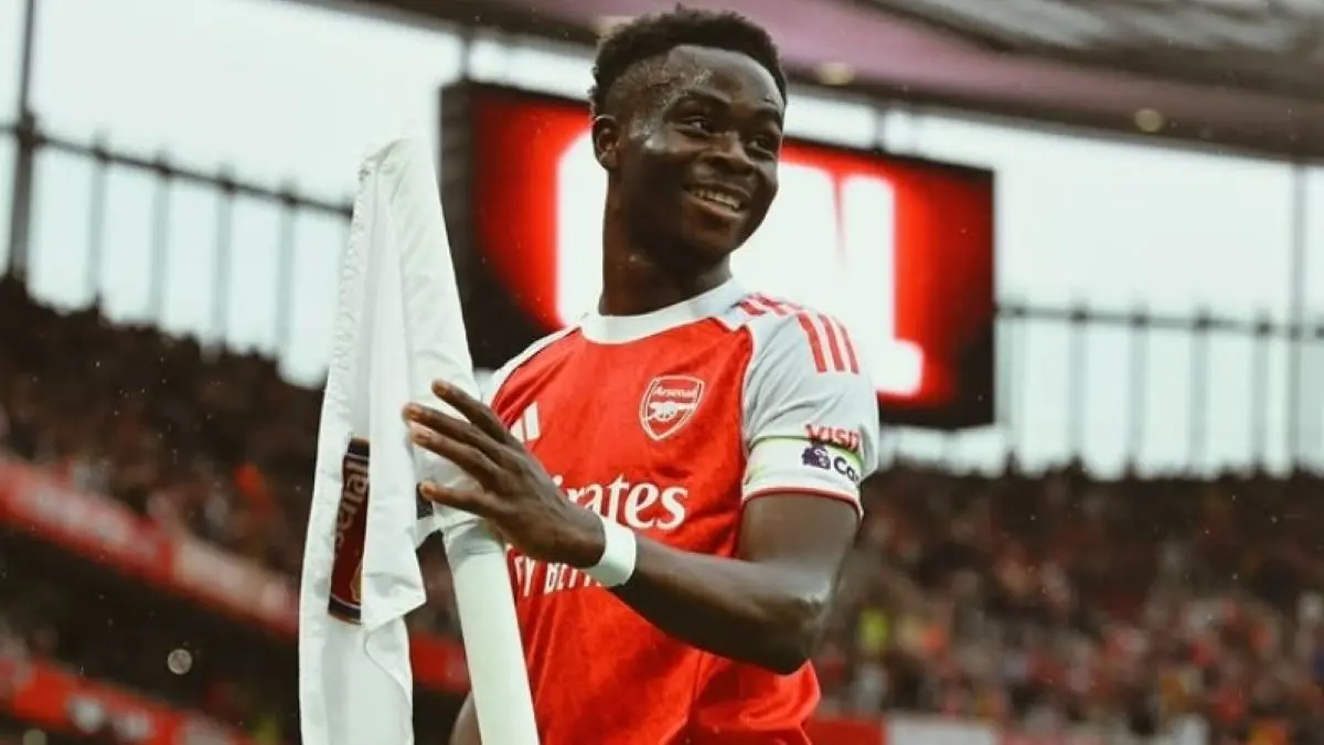 Arsenal menang 3-0, Bukayo Saka kembali ke performa terbaik!