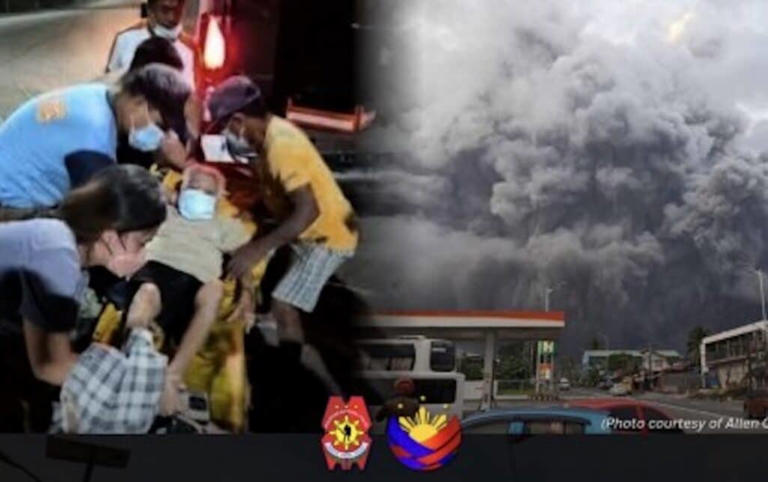 Mayon Volcano ashfall: PNP units deployed to Albay for disaster ops