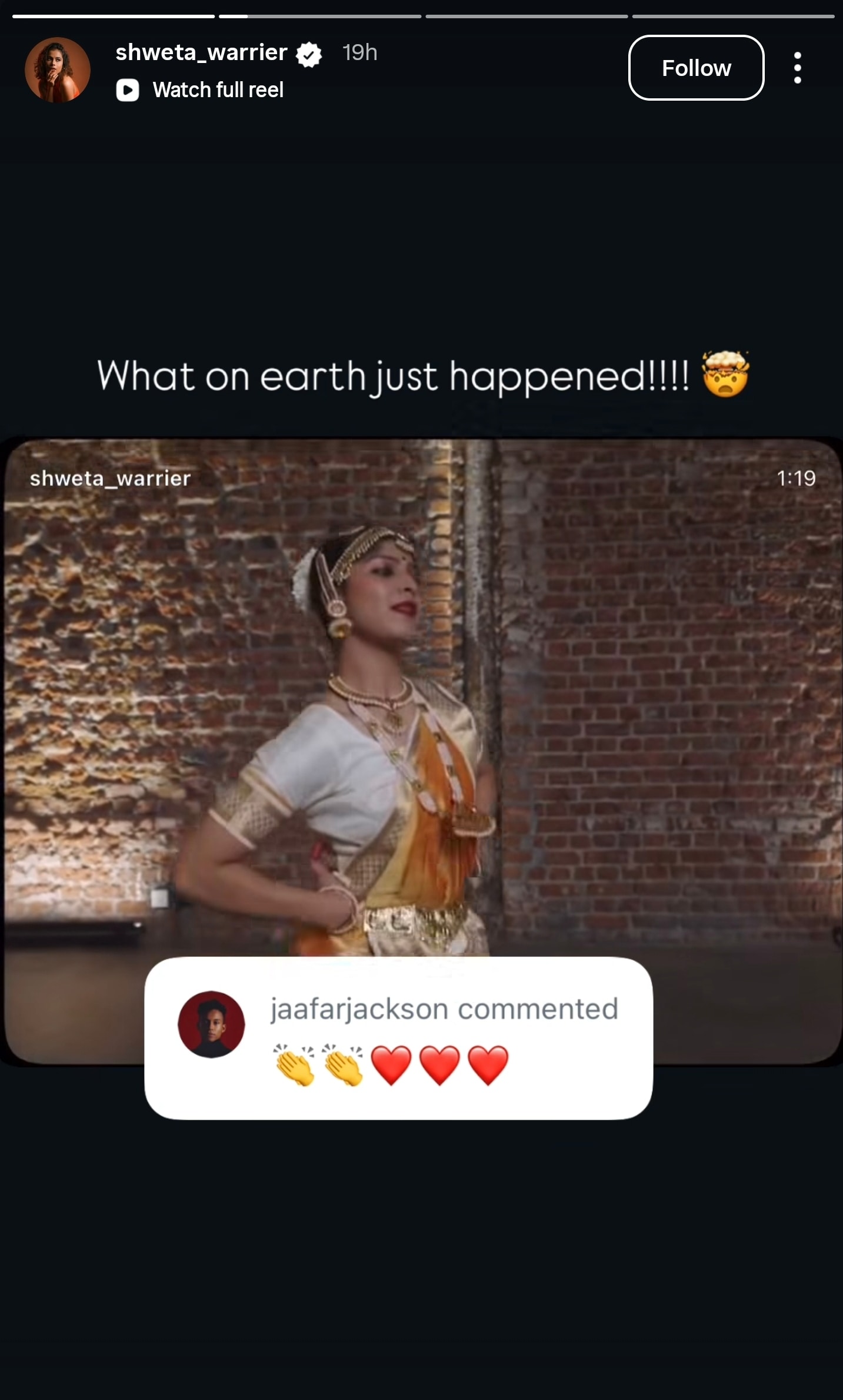 Jaafar Jackson impressed by viral Indian classical fusion dance to ...