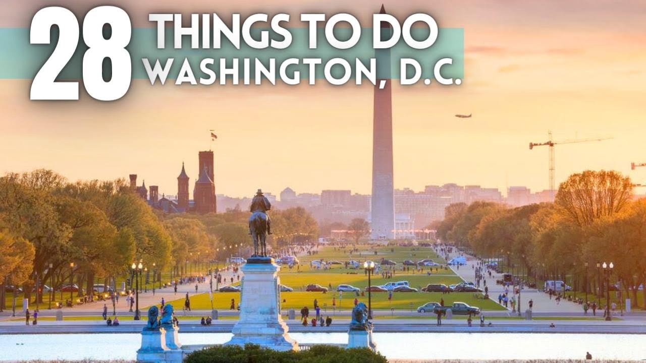 Best things to do in Washington DC 4K