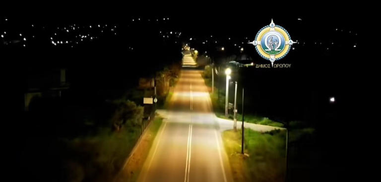 Η τοποθέτηση σύγχρονων φωτιστικών ολοκληρώθηκε στο δρόμο Σκάλα Ωρωπού ...