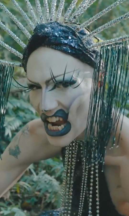 My drag represents the fear of COVID-19