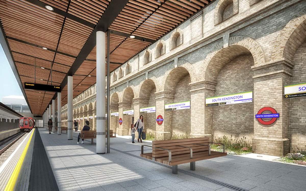 Inside the £120,000,000 upgrade to South Kensington Tube station