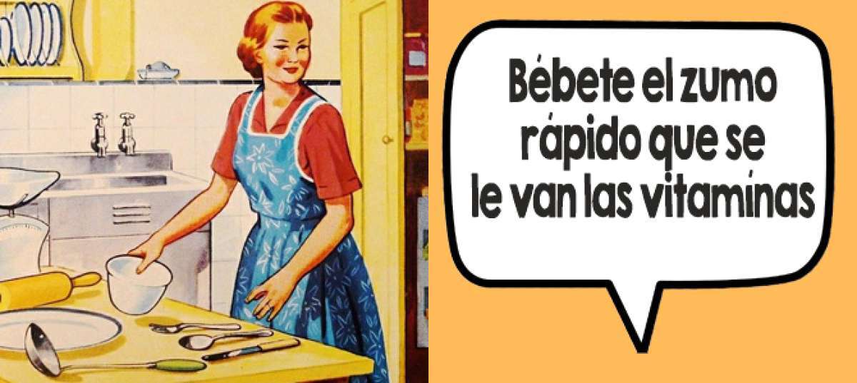 Frases de comida que solía decir mi madre y probablemente también la tuya