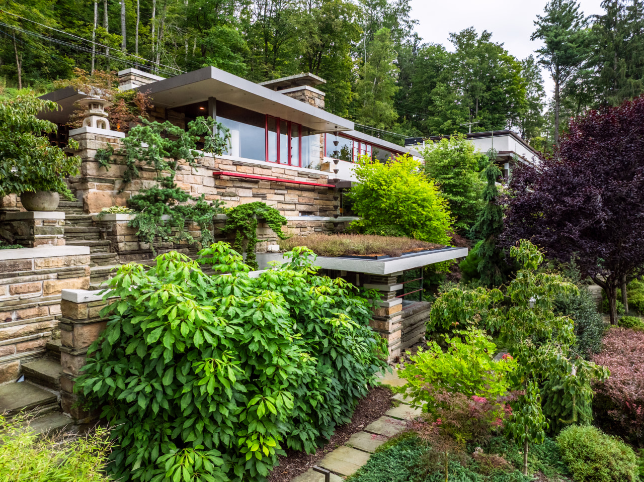 Before working with Frank Lloyd Wright, he built his own version of ...