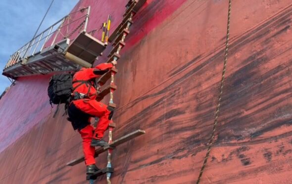 NATO forces seize suspected Russian 'shadow ship' in European waters