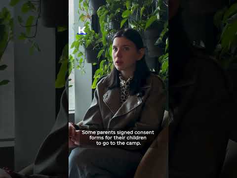 Ukrainian teen recalls Russian camps in occupied Crimea