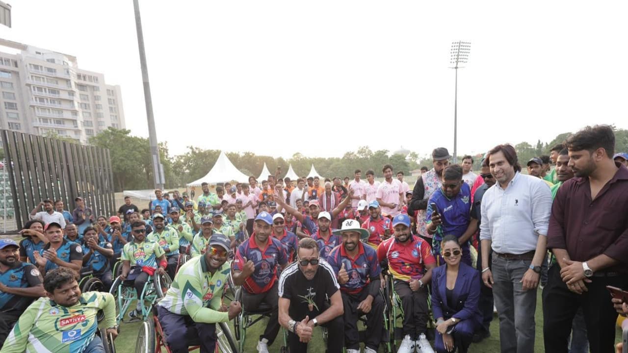 Jackie Shroff inaugurates 5th National Wheelchair Cricket Championship