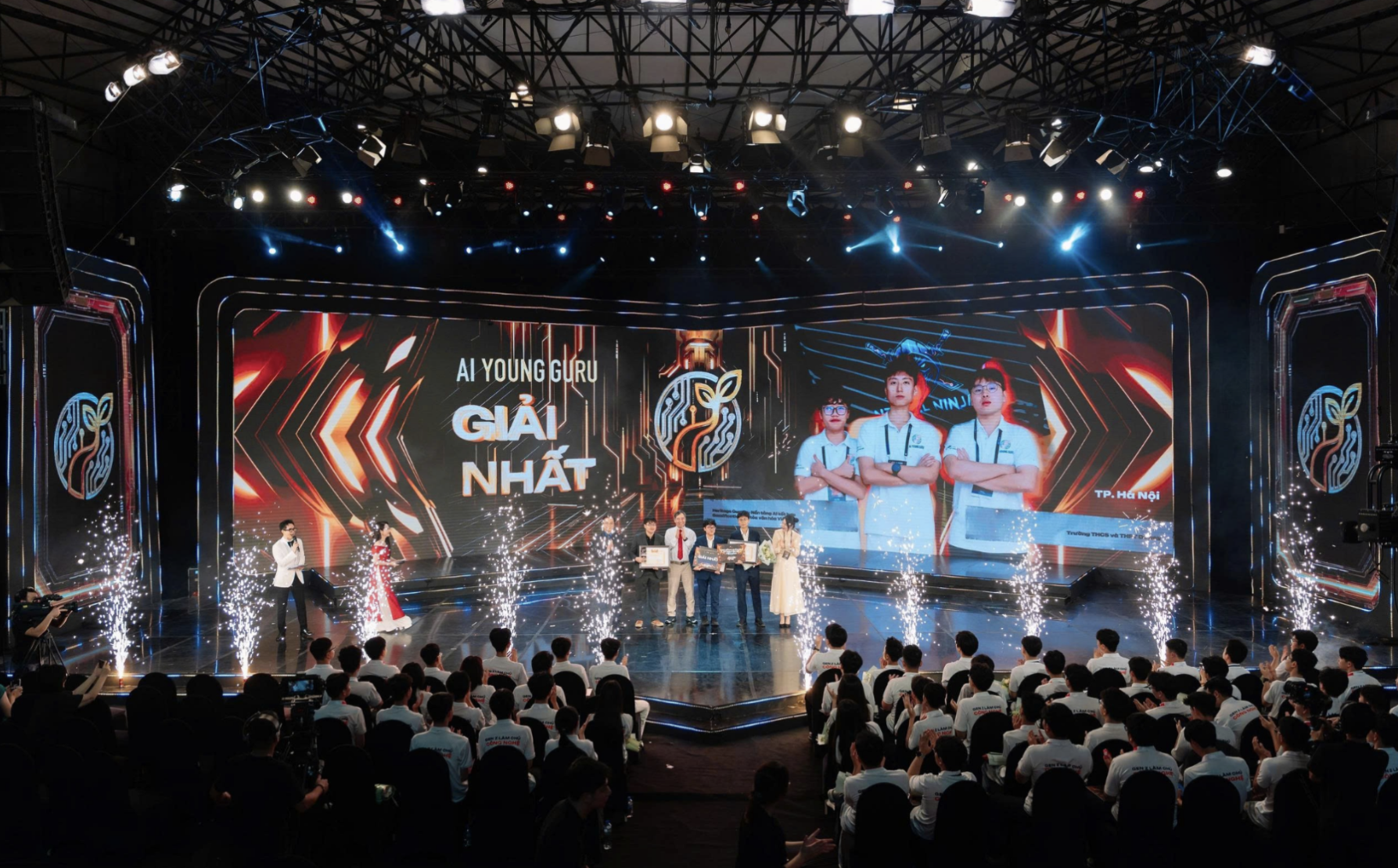 Nền tảng kết hợp trí tuệ nhân tạo - game đoạt giải AI cho học sinh
