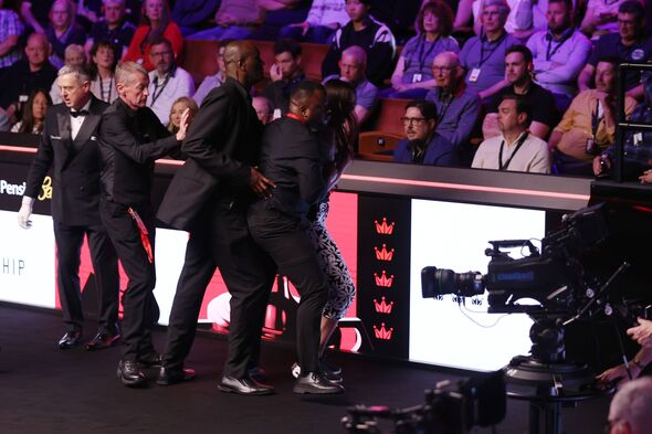 Why World Snooker Championship final was halted by TV licence fee protestor