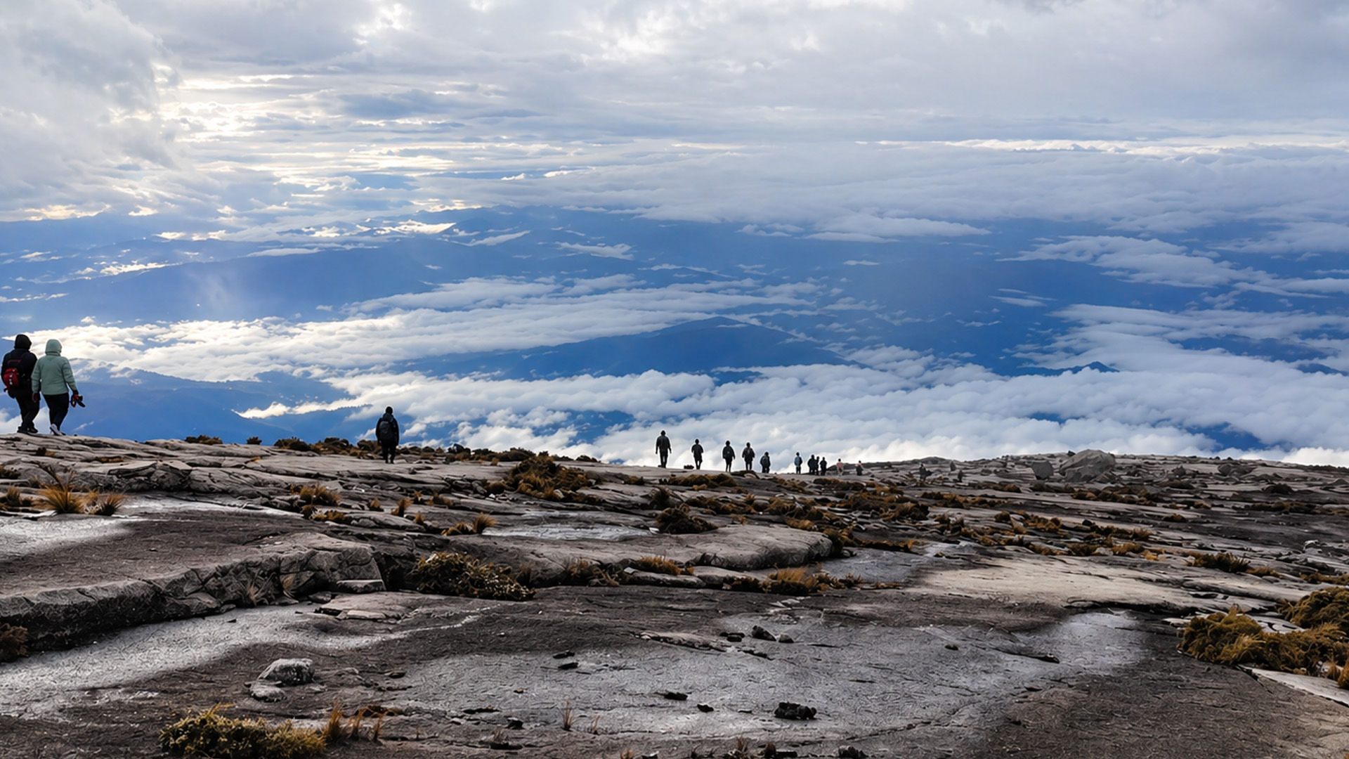 Would you walk this high above the clouds?