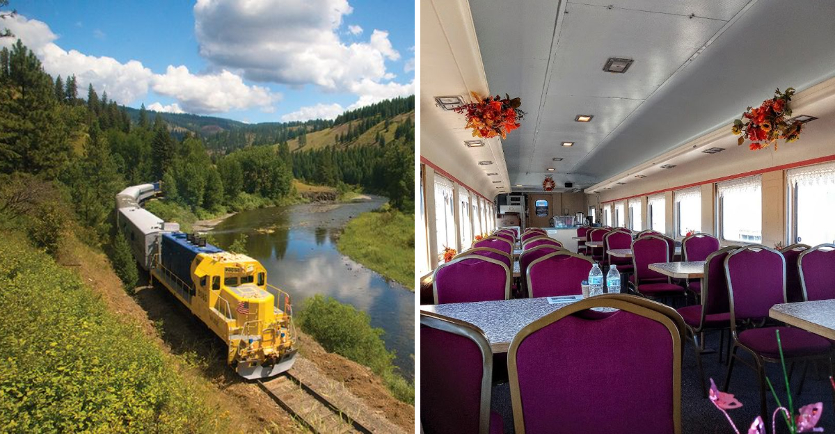 Oregon has a dining train that winds through canyons and nobody is ...