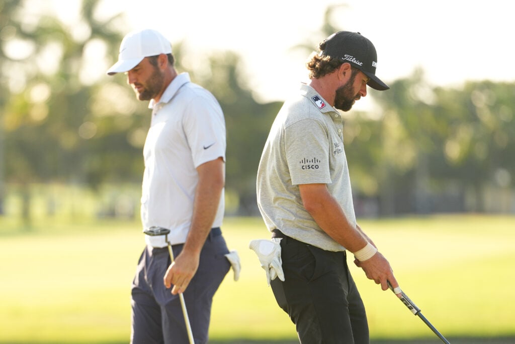 Scottie Scheffler stunned after playing with Cam Young at the Cadillac ...