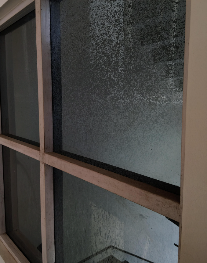 Homeowner realizes that careless construction workers cemented their ...
