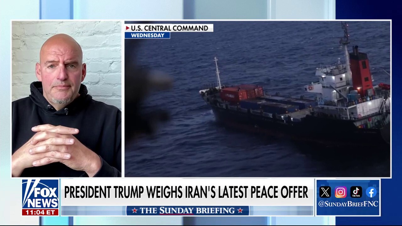 Fetterman weighs in on Iran's latest peace offer, internal Democratic ...