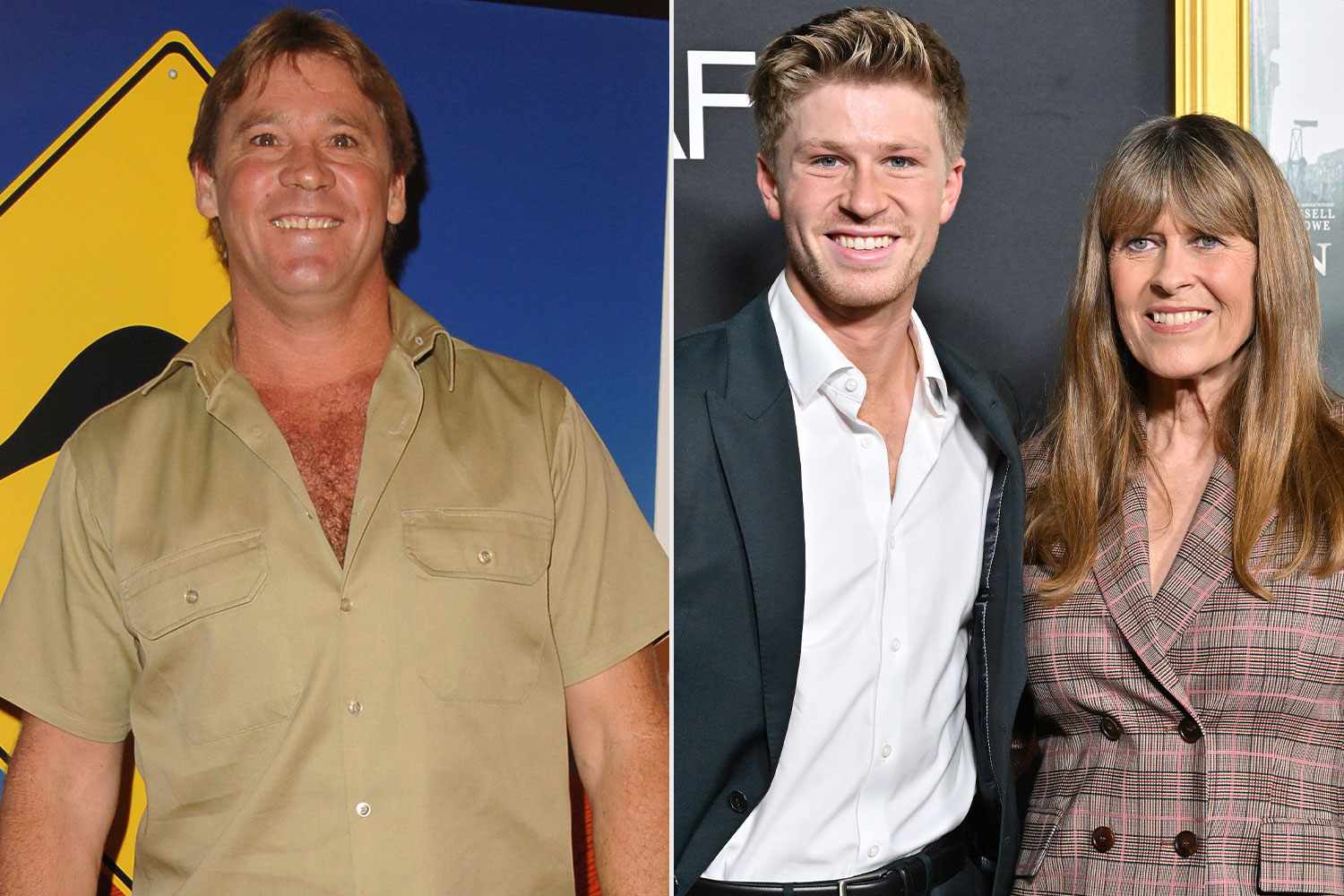 Steve Irwin and son Robert have one big difference, Terri Irwin jokes ...