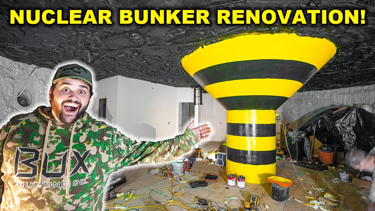 I renovated a doomsday bunker for fishing!
