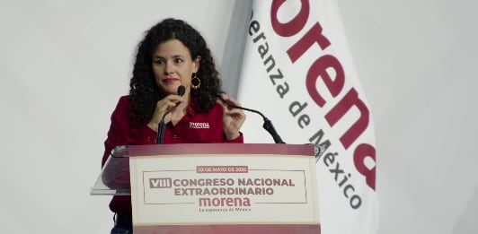 Ariadna Montiel tomó protesta como la nueva presidenta de Morena ...