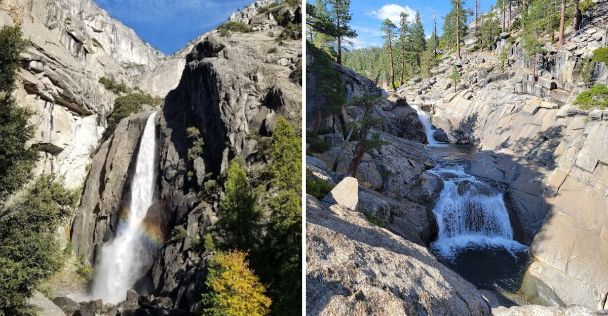 Three Chutes Falls, Yosemite is California’s hidden 80-foot waterfall ...