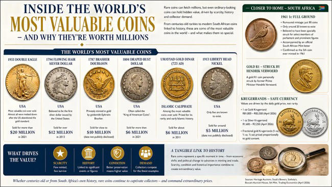 World’s most valuable coins: How rarity and history turn old currency ...
