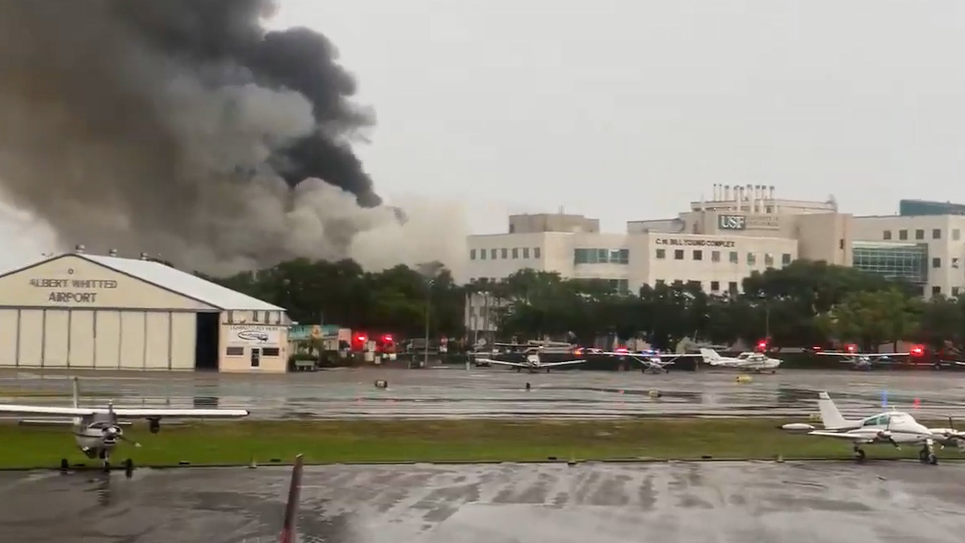 Lightning possibly caused University of South Florida lab fire