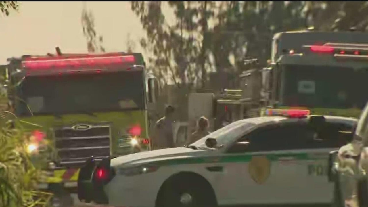 Southwest Miami-Dade brush fire under control, smoke still lingers