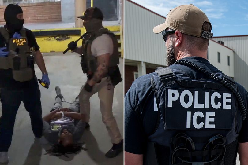 Masked ICE agents drag detainee into Brooklyn hospital sparking pepper ...