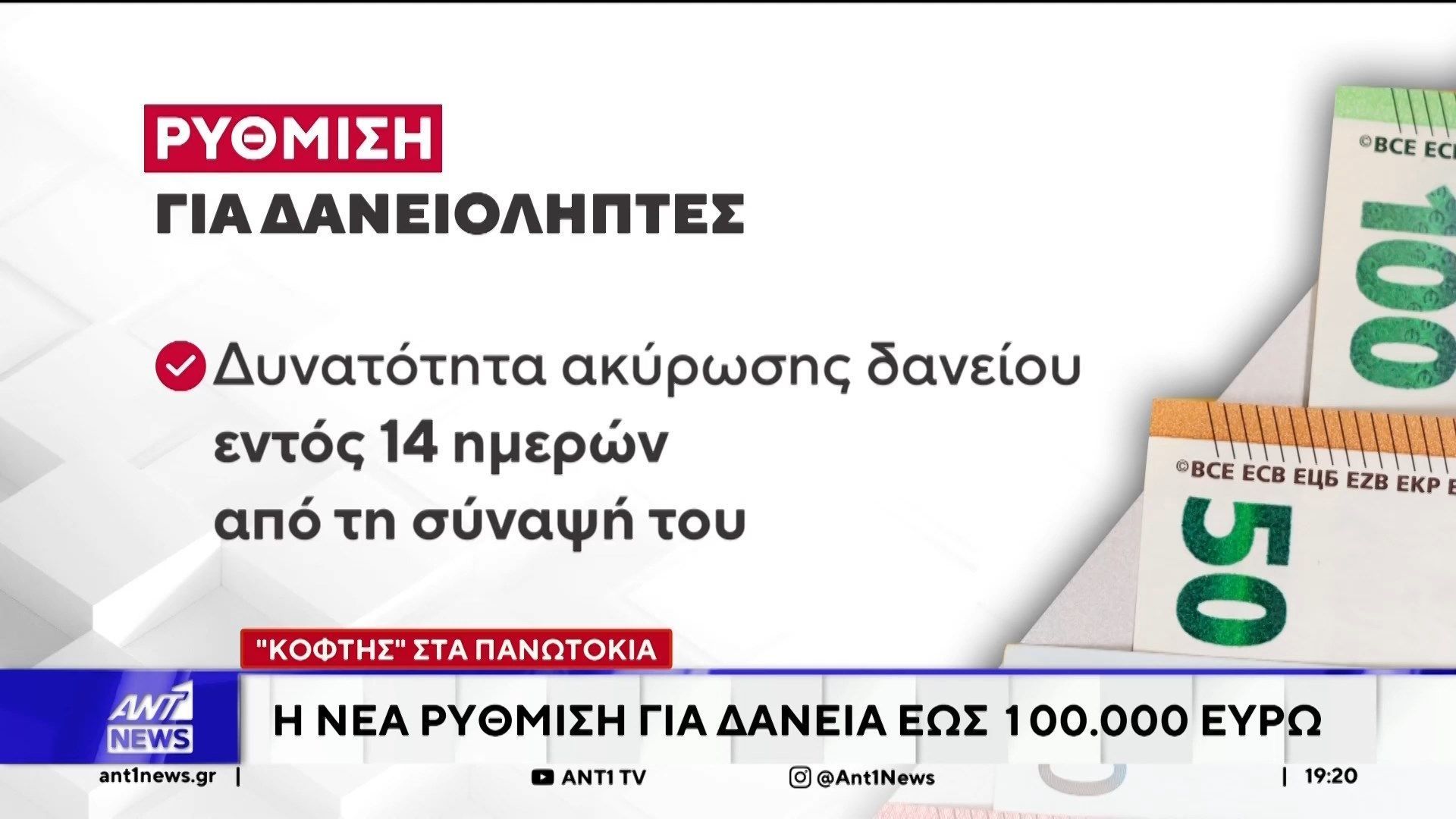 Μητσοτάκης: Ασπίδα προστασίας στους δανειολήπτες