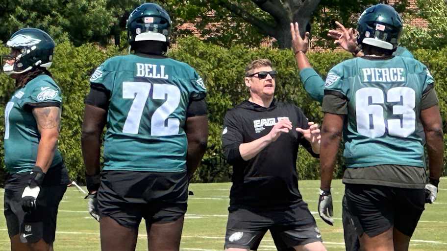 What Michael Jordan Tryout Reveals About Eagles’ Offensive Line Depth