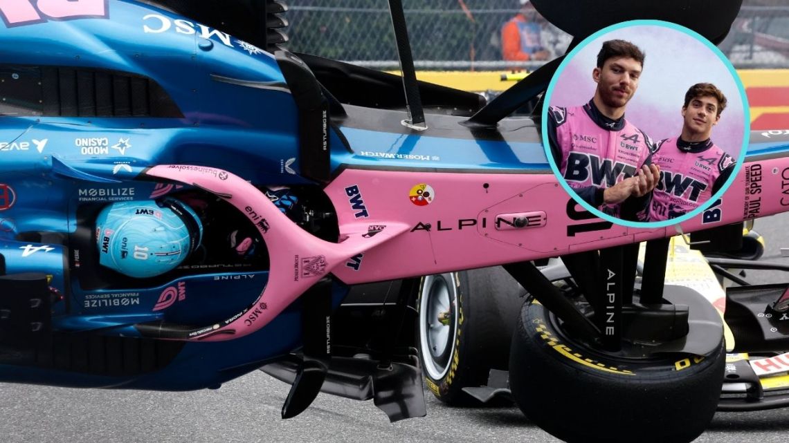 La efusiva reacción de Franco Colapinto al accidente de Pierre Gasly en ...